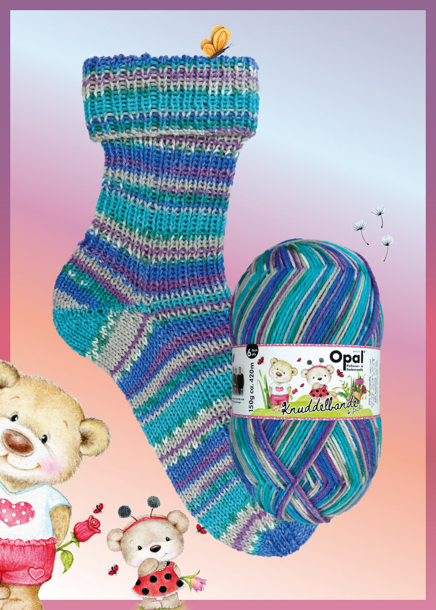 Opal Knuddelbande 6 Ply - 11321 Bear Pair – True North Yarn Co.