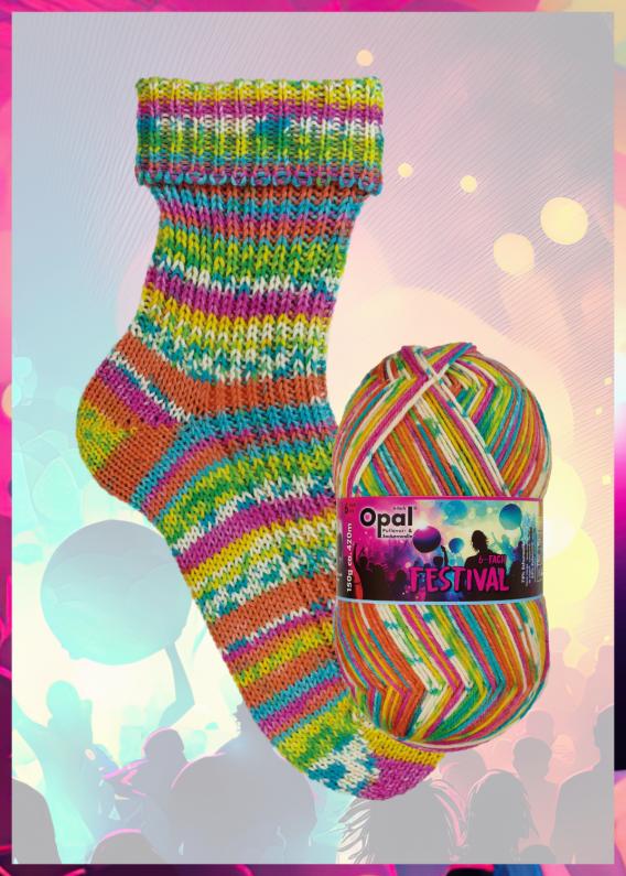 Opal Festival 6 Ply - 11422 Spectacle – True North Yarn Co.