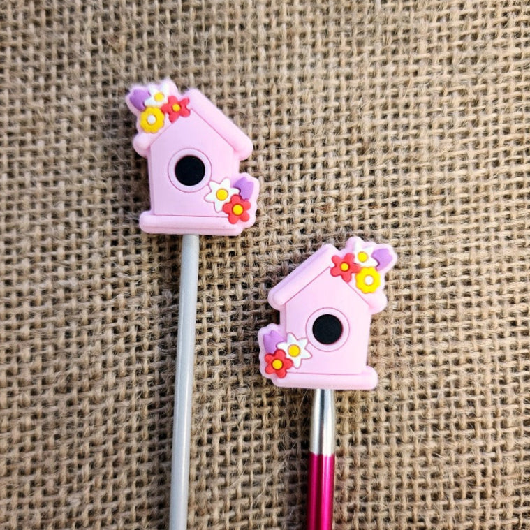 TNYC Silicone Point Protectors - Bird Houses – True North Yarn Co.