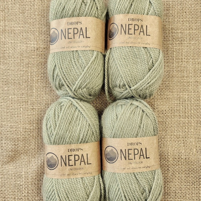 Drops Nepal - 8918 Moss Green – True North Yarn Co.