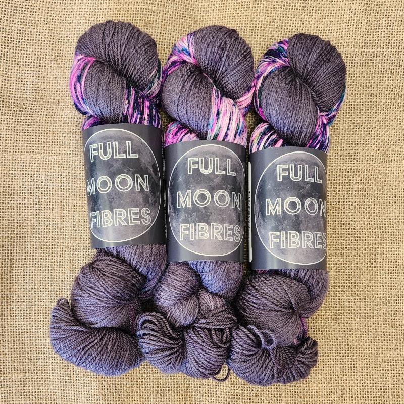 Full Moon Fibres Solar Sock - Wild Berry – True North Yarn Co.