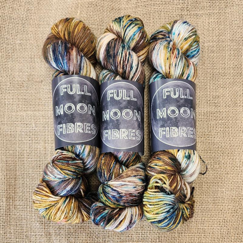 Full Moon Fibres Solar Sock - Tapestry – True North Yarn Co.