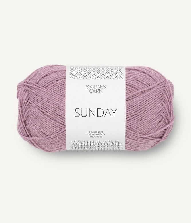 SandnesGarn Sunday - 4632 Pink Lavender – True North Yarn Co.