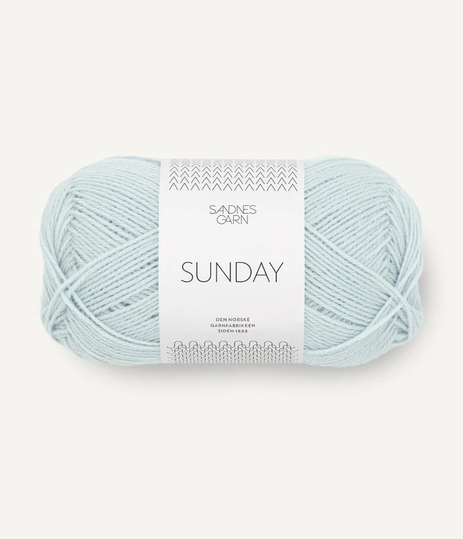 SandnesGarn Sunday - 6520 Dream Blue – True North Yarn Co.