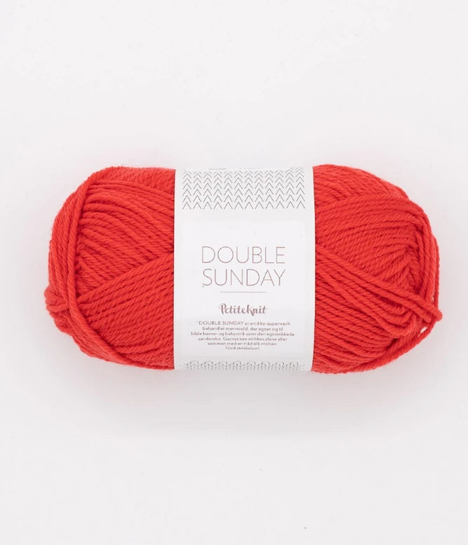 SandnesGarn Double Sunday - 4008 Poppy – True North Yarn Co.