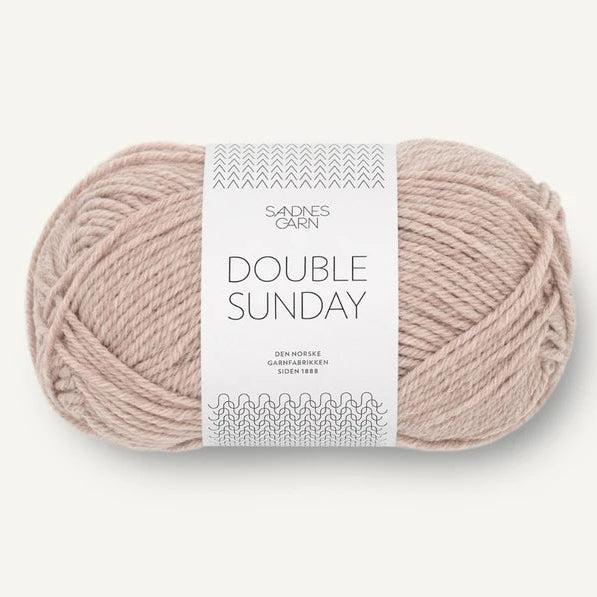 SandnesGarn Double Sunday - 2650 Beige Heather – True North Yarn Co.