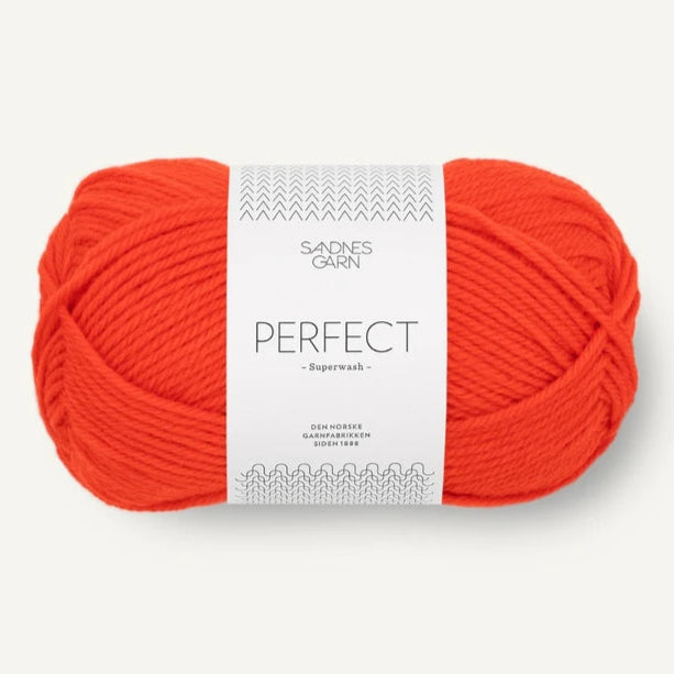 SandnesGarn Perfect - 3819 Spicy Orange – True North Yarn Co.