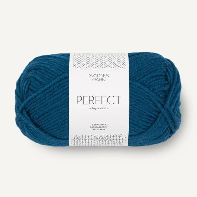 SandnesGarn Perfect - 6063 Ink Blue – True North Yarn Co.