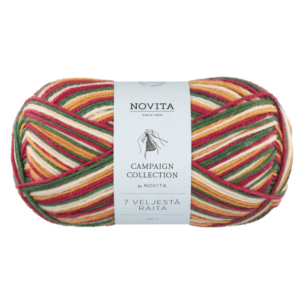 Novita 7 Veljestä (7 Brothers) - 976 Christmas Arch – True North Yarn Co.