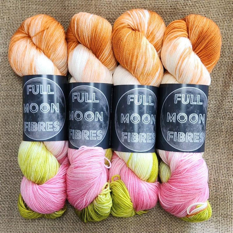 Full Moon Fibres Solar Sock - Florals – True North Yarn Co.