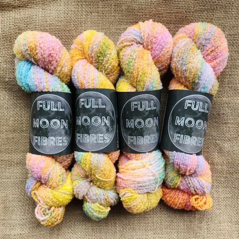 Full Moon Fibres DK Boucle - Opal – True North Yarn Co.