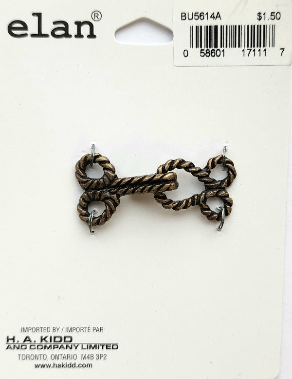 Elan Metal Clasp Closure, 50mm (2″) – True North Yarn Co.