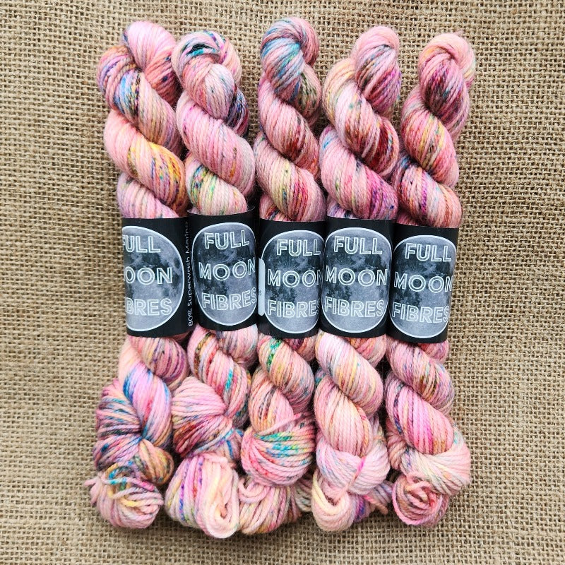 Full Moon Fibres Solar Sock Mini - Extra Sprinkles – True North Yarn Co.
