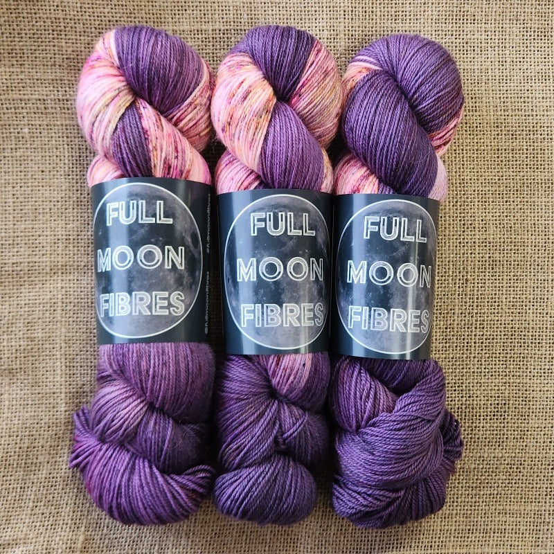 Full Moon Fibres Solar Sock - Hellebore – True North Yarn Co.