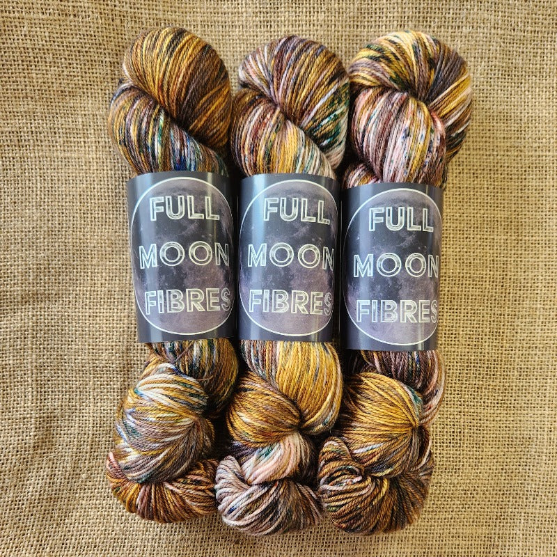 Full Moon Fibres Solar Sock - Tapestry – True North Yarn Co.