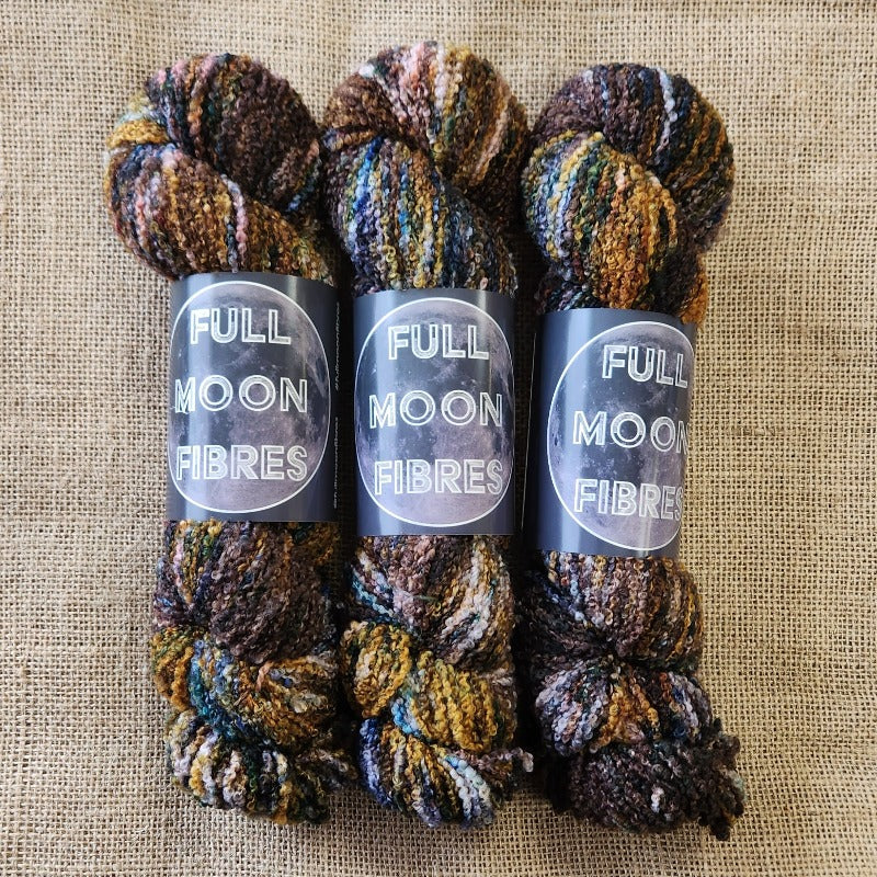 Full Moon Fibres DK Boucle - Tapestry – True North Yarn Co.
