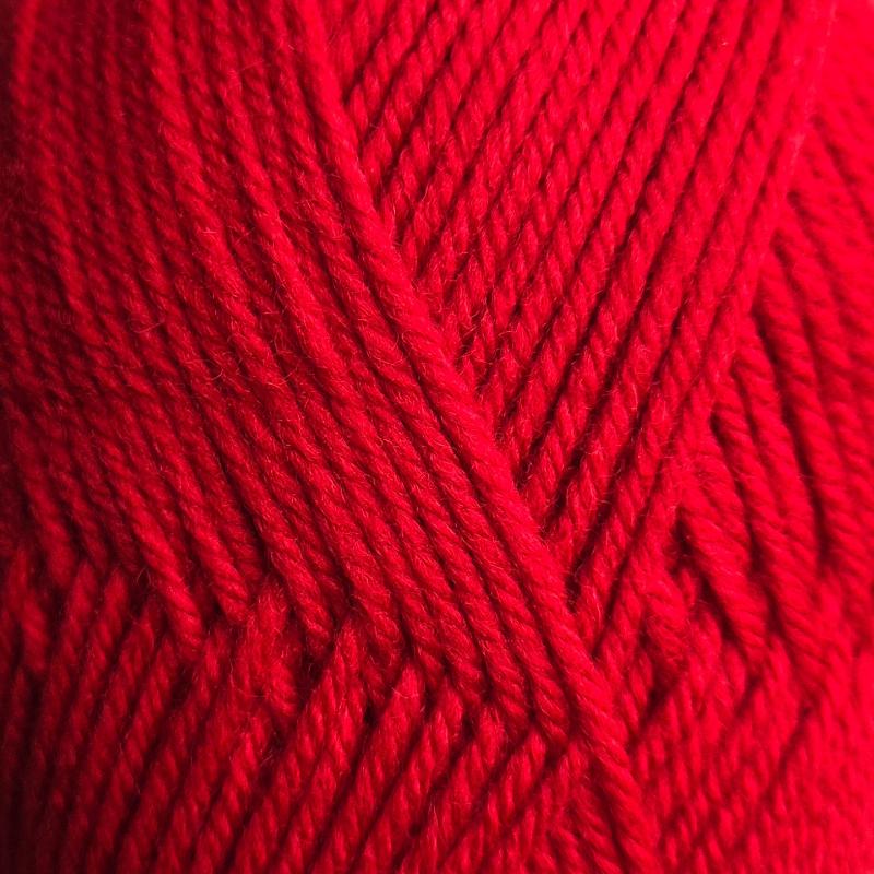 Diamond Luxury Pure Wool Superwash - 924 Scarlet – True North Yarn Co.