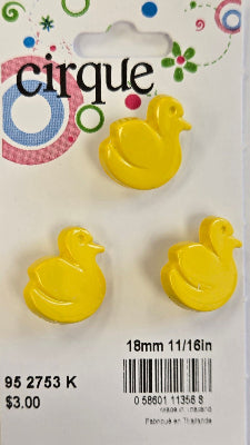 Cirque Duck Shank Button, 18mm (3⁄4″) – True North Yarn Co.
