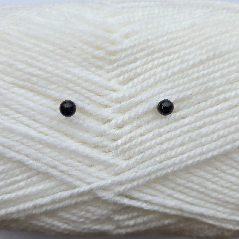 Safety Eyes, 6mm Black Pair – True North Yarn Co.