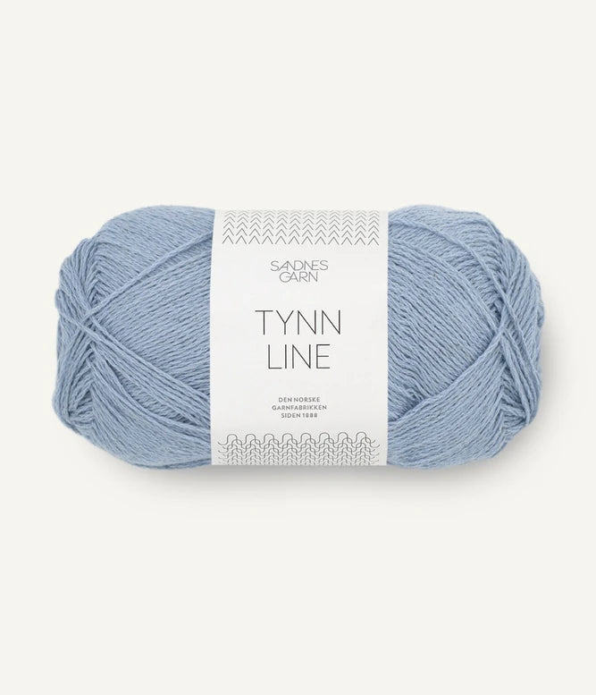 SandnesGarn Tynn Line - 6032 Blue Hydrangea – True North Yarn Co.