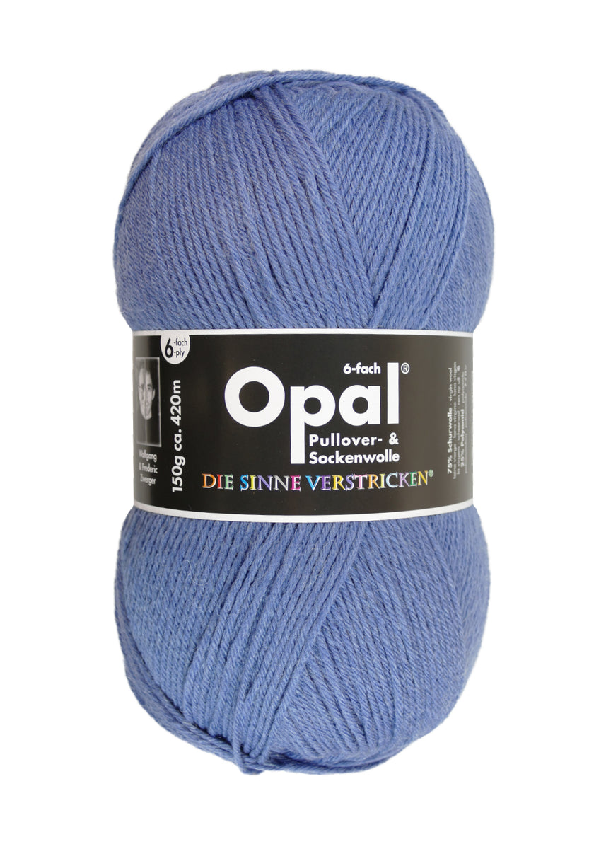 Opal Solid 6 Ply - 5307 Jeans Blue – True North Yarn Co.