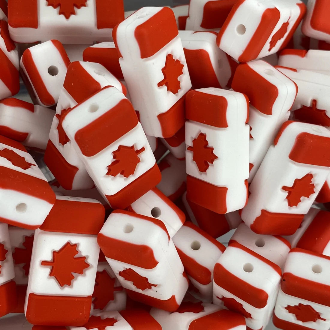 Silicone Point Protectors - Canada Flag – True North Yarn Co.
