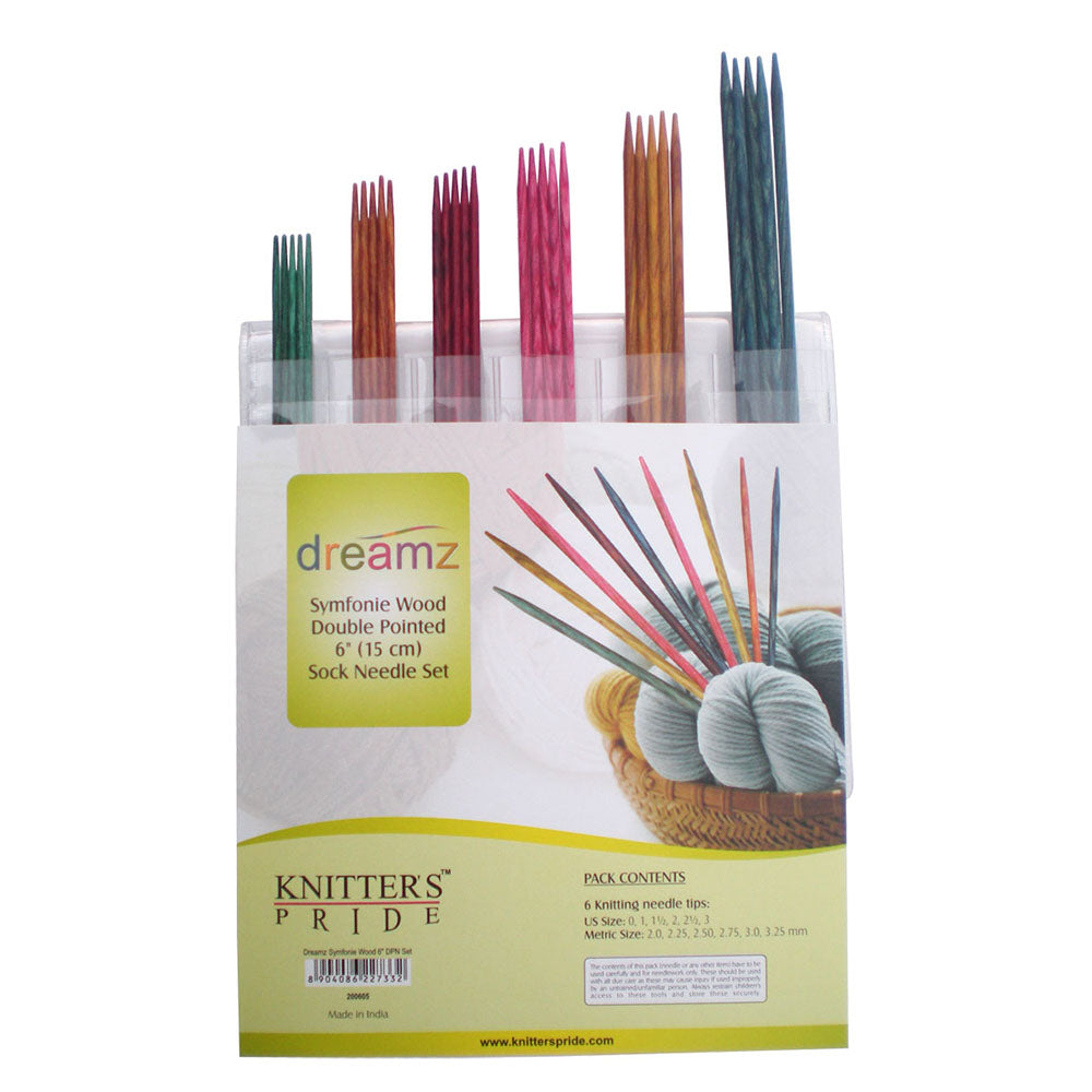 Knitter's Pride Dreamz Double-Pointed Needle (DPN) Set, 6"/15cm – True ...