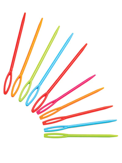 Annie's Large Eye Plastic Needles, 10-Pack – True North Yarn Co.