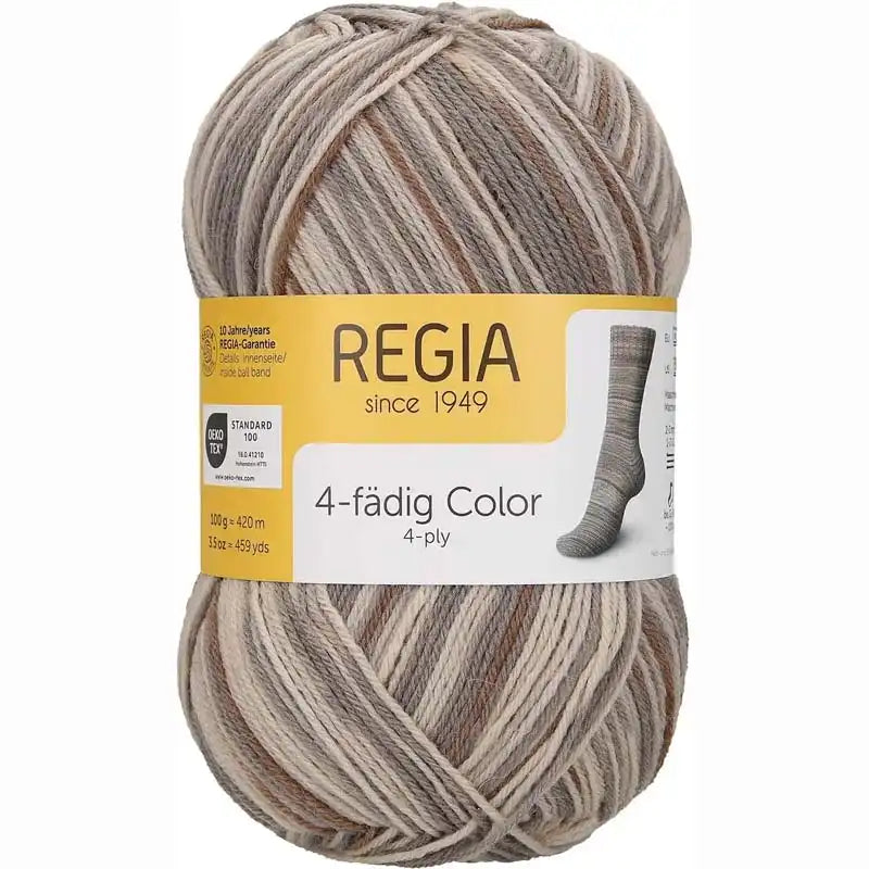 Regia Color 4-Ply 100g - 7385 Stone – True North Yarn Co.