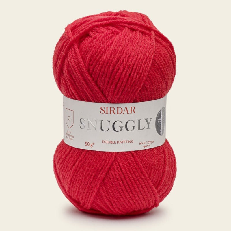 Sirdar Snuggly DK - 242 Flamenco (Bright, Primary Red) – True North ...