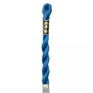 DMC Pearl Cotton, Size 5 - 517 Nautical Blue – True North Yarn Co.
