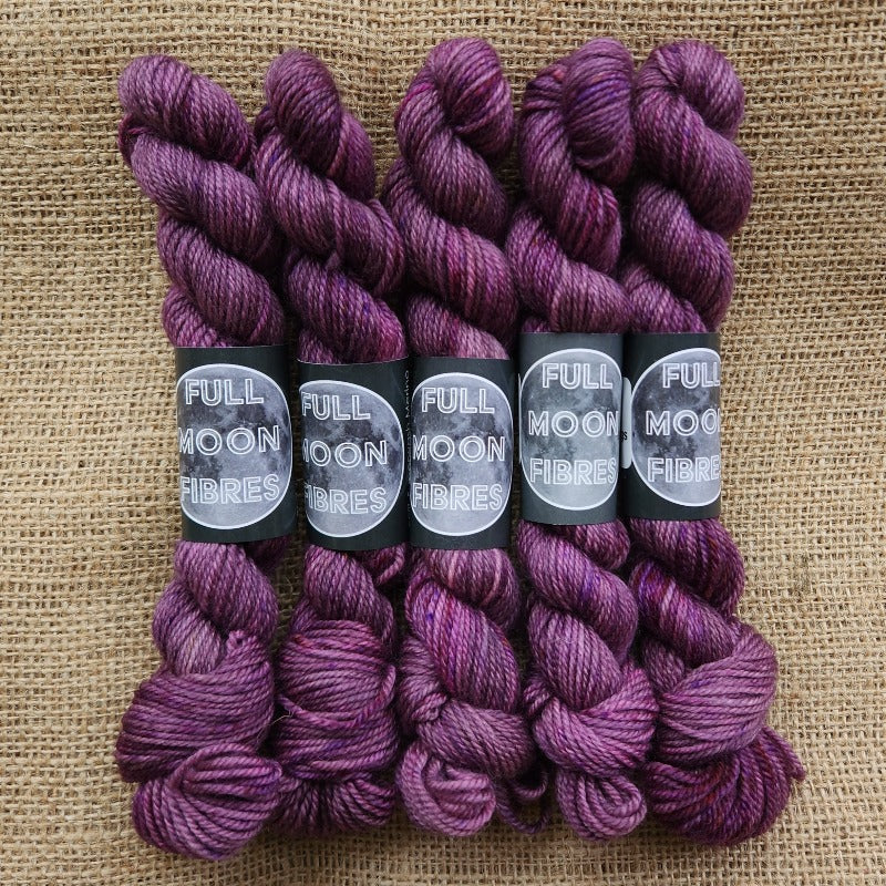 Full Moon Fibres Solar Sock Mini - Happy Hauntings – True North Yarn Co.