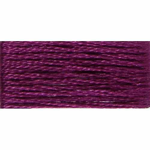 DMC #117 Cotton Floss - 35 Very Dark Fuchsia – True North Yarn Co.