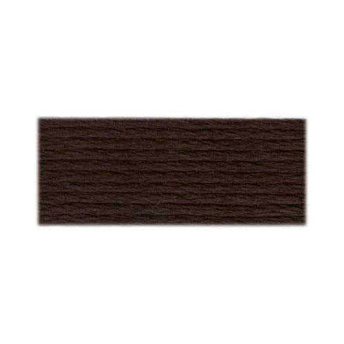 DMC #117 Cotton Floss - 3031 Very Dark Mocha Brown – True North Yarn Co.