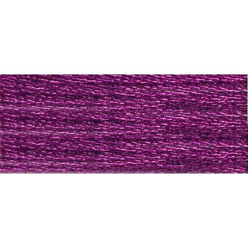 DMC #317W Light Effects Floss - E718 Pink Garnet – True North Yarn Co.