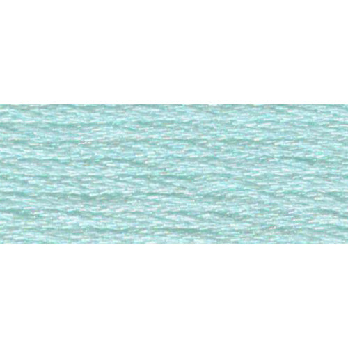 DMC #317W Light Effects Floss - E747 Baby Blue – True North Yarn Co.