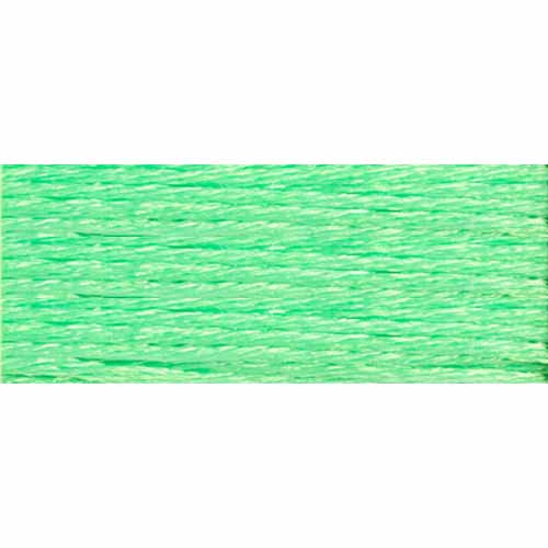 DMC #317W Light Effects Floss - E990 Neon Green – True North Yarn Co.