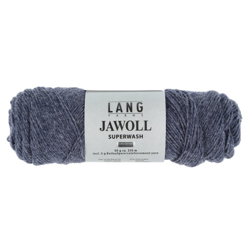 Lang Jawoll 4-Ply, 50g - 0069 Old Denim – True North Yarn Co.