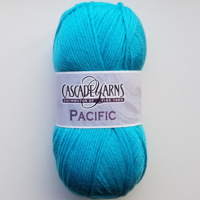 Cascade Yarns Pacific - 0148 Blue Curacao – True North Yarn Co.