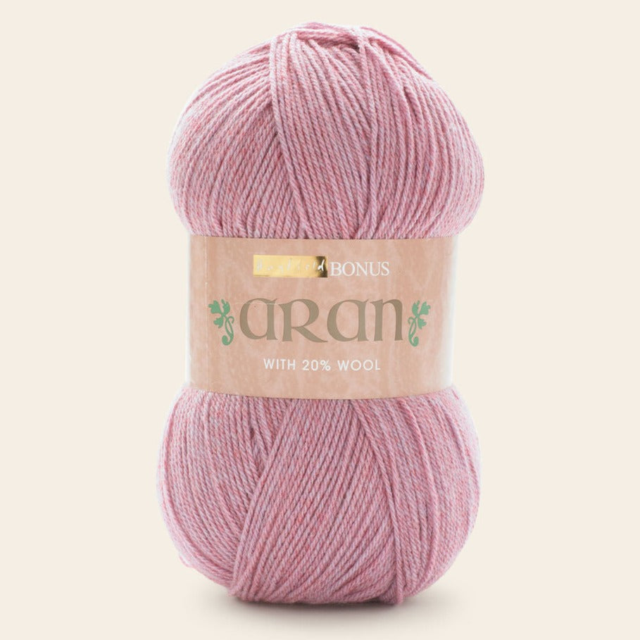 Hayfield Bonus Aran 400g - 905 Tudor Rose – True North Yarn Co.